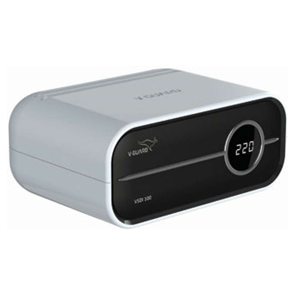 Buy V-Guard VSDI 100 Digital Voltage Stabilizer For Inverter ...