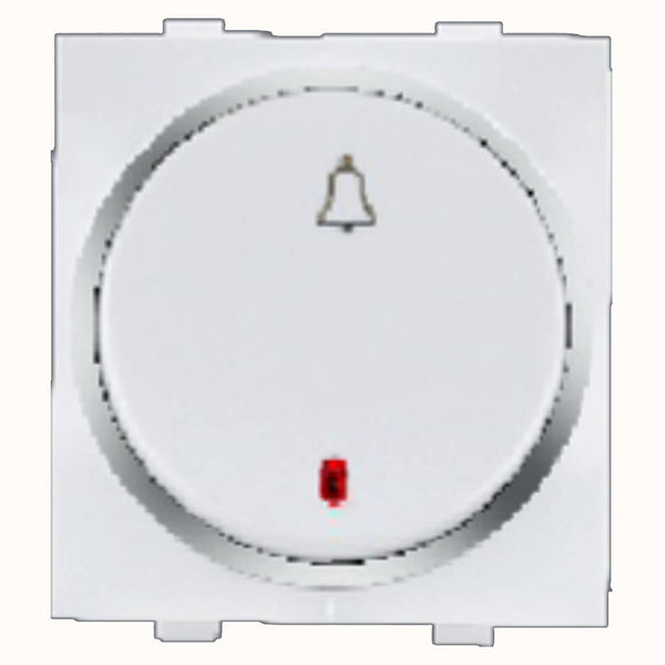 Buy Hello Ringo Bell Push Switch With Indicator 2M 10A White 1475 ...