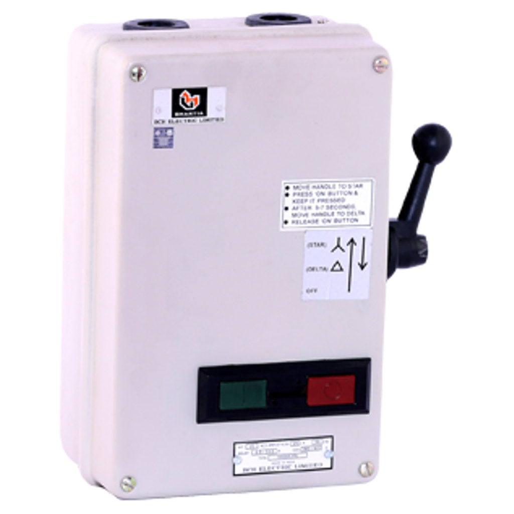 Buy BCH Manual Star Delta Motor Starter With AC Coil 260-400V N0N Type ...