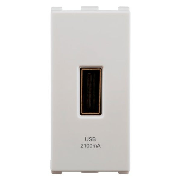 Buy Anchor Vision USB-A Charger Single Port 2Module White WIM1341 ...