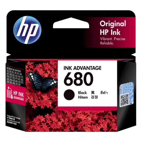Buy HP 680 Black Original Ink Advantage Cartridge Online at Bestomart ...