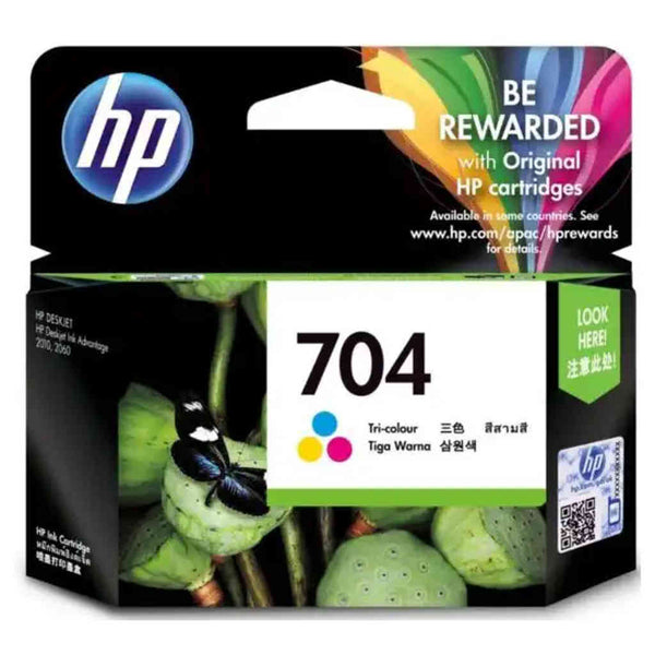 Buy HP 704 Tri-Color Original Ink Advantage Cartridge Online at ...