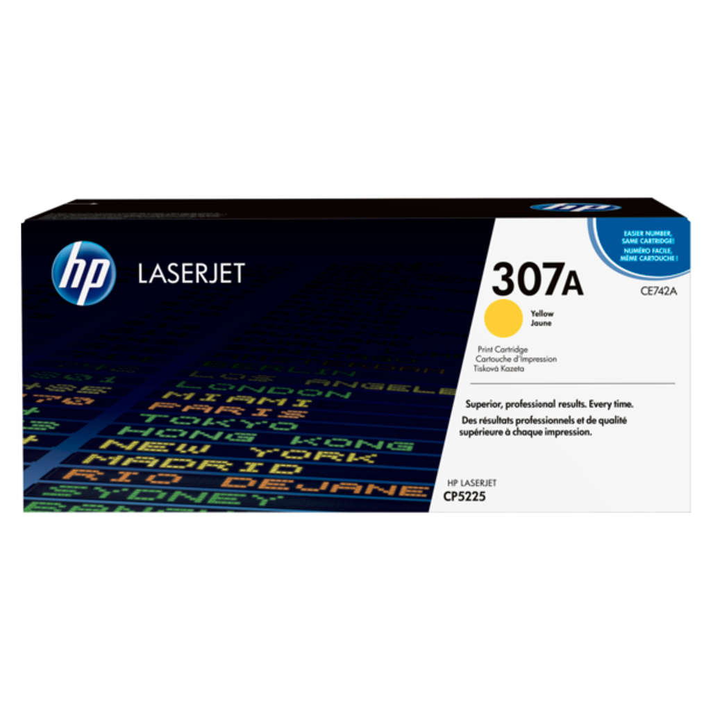 Buy HP 307A Yellow Original LaserJet Toner Cartridge Online at ...