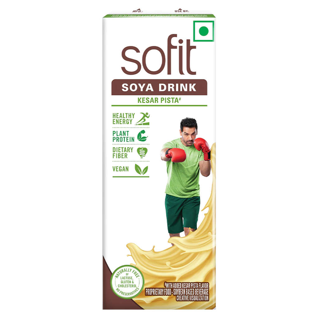 Buy Sofit Soya Drink Kesar Pista Flavour 200ml Online at Bestomart ...