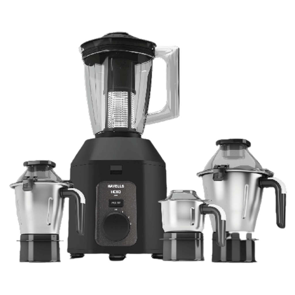 Buy Havells Hexo Mixer Grinder 4Jar 1000W Black GHFMGDXK100 Online at Bestomart ...