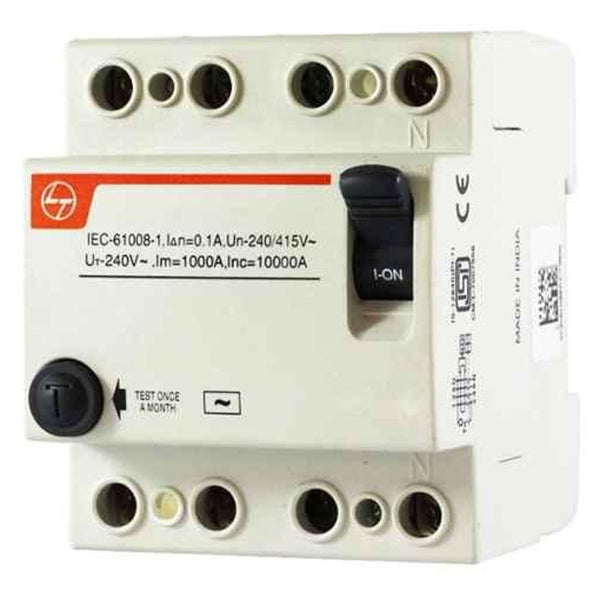 L&T [ Lauritz Knudsen ] Exora RCCB 100A 4Pole 100A 4Pole Online at ...