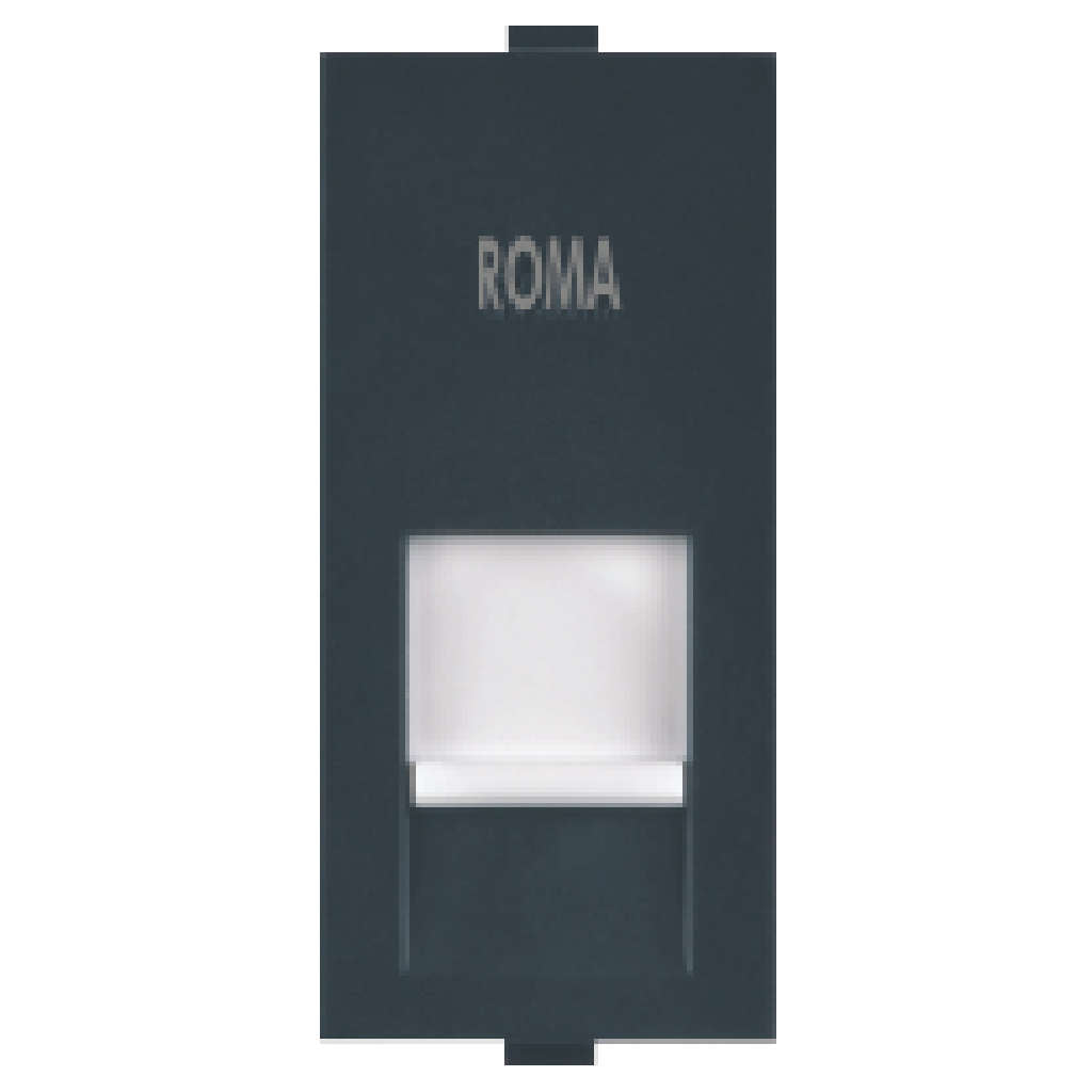 Buy Anchor Roma Classic RJ45 Computer Socket Cat 6 Matt Black 35763MB ...