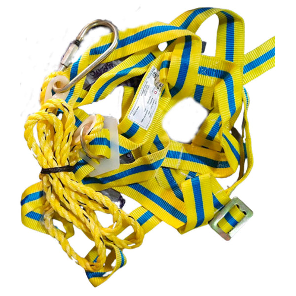 Buy UDF Full Body Safety Belt Single Rope With Screw Hook Online at ...