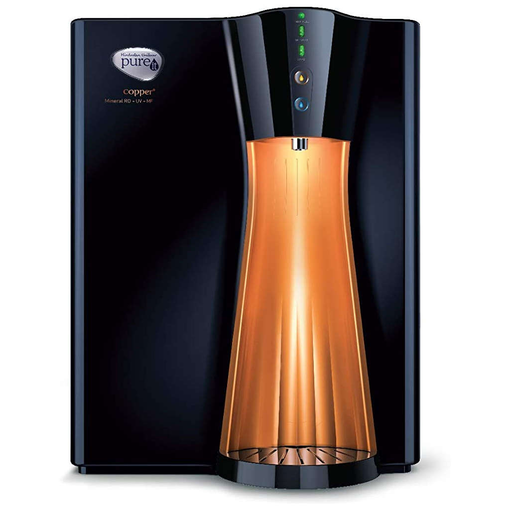 Buy Pureit Copper+ Eco Mineral RO+UV+MF Water Purifier 8L Storage ...