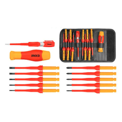 Buy Ingco Interchangeable Insulated Screwdriver Set 12Pcs HKISD1201 ...