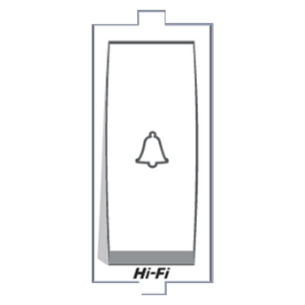 Buy Hi-Fi Hi-Class 10AX Bell Push Switch White 3005 Online at Bestomart ...