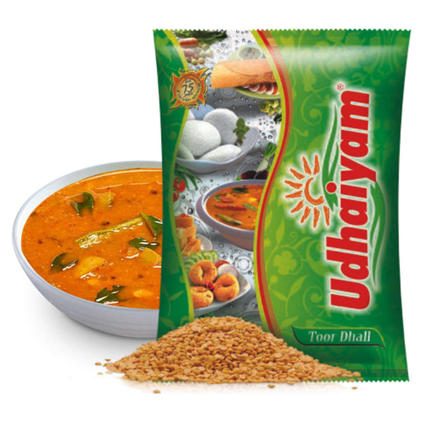 Buy Udhaiyam Toor Dhall 500 Grams Online at Bestomart ...