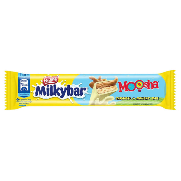Buy Nestle Milkybar Moosha Caramel + Nougat Bar 18g Online at Bestomart ...