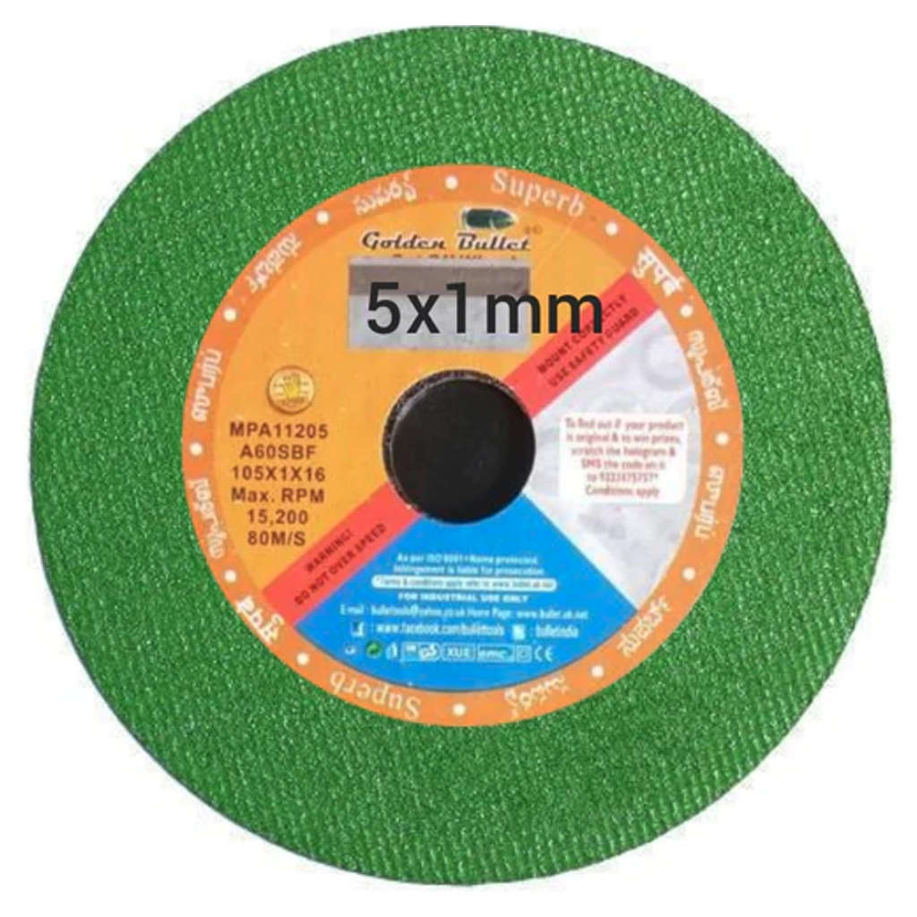 Buy UDF AG5 Cutting Wheel 1mm Green Online at Bestomart ...