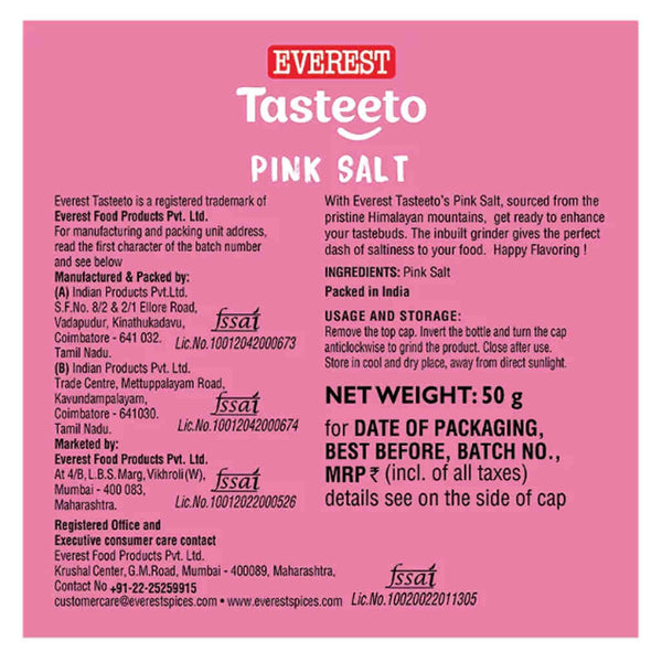 Buy Everest Pink Salt 100g Online at Bestomart ...
