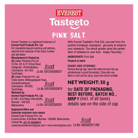 Buy Everest Pink Salt 100g Online at Bestomart ...