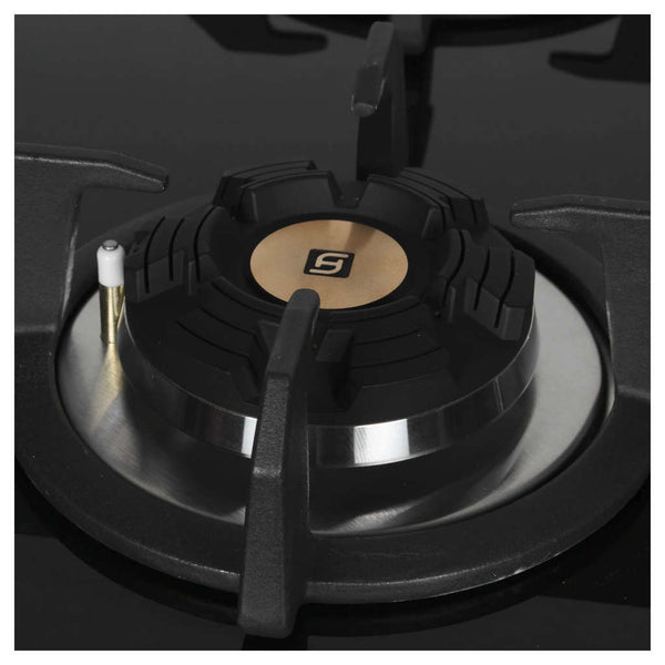 Buy Faber Hob Maxus Cooktop 4 Brass Burner HT604 CRS BR CI AI Online at ...