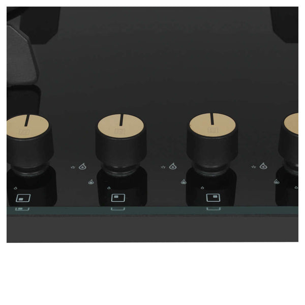 Buy Faber Hob Maxus Cooktop 4 Brass Burner HT784 CRS BR CI AI Online at ...