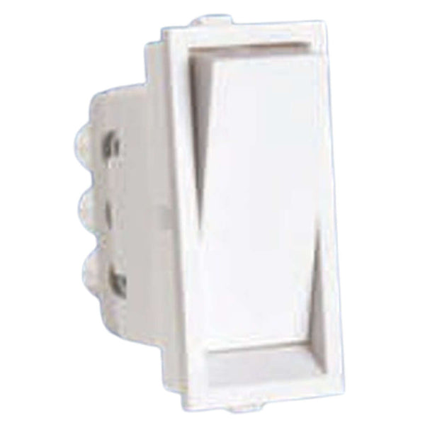 Buy Orbit Express Modular Series Rocker 10A Flat 1 Way Switch 1 Module ...