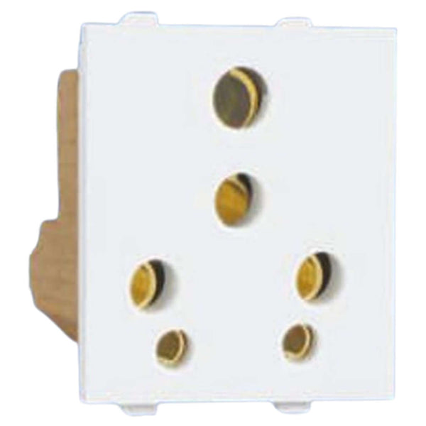 Buy Orbit Express Modular Series 6/16A Universal Socket With Porcelain ...