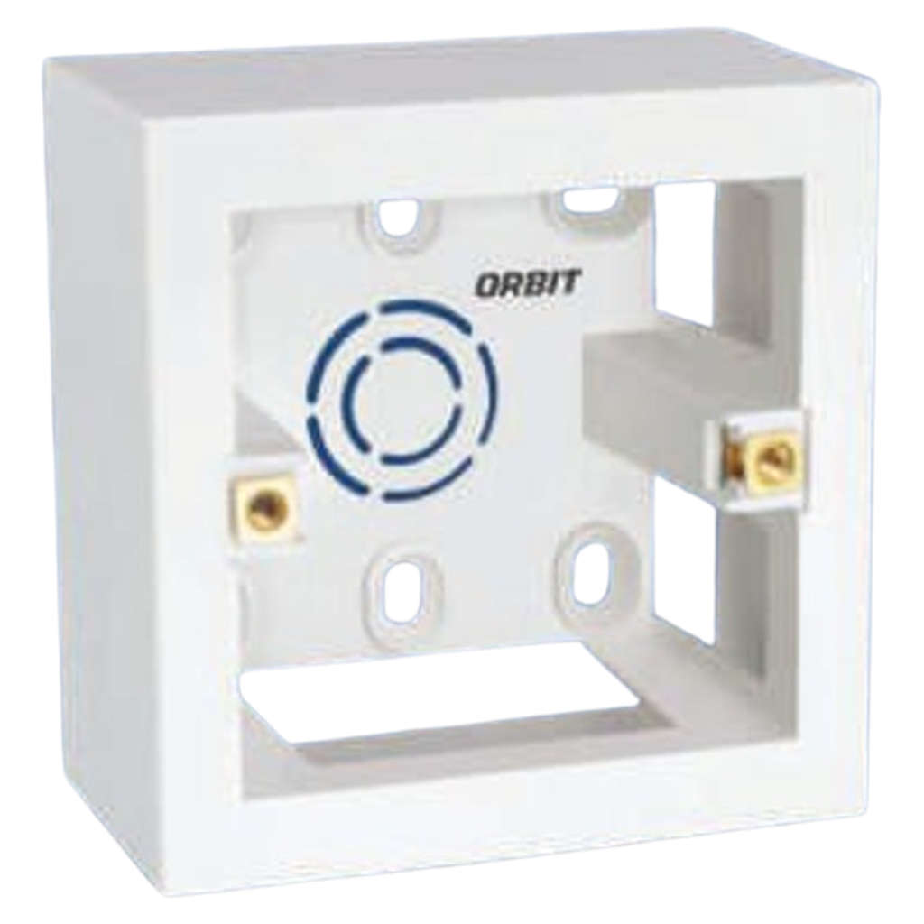 Buy Orbit Express Modular Series Surface Box 1-2 Module White 1572 ...