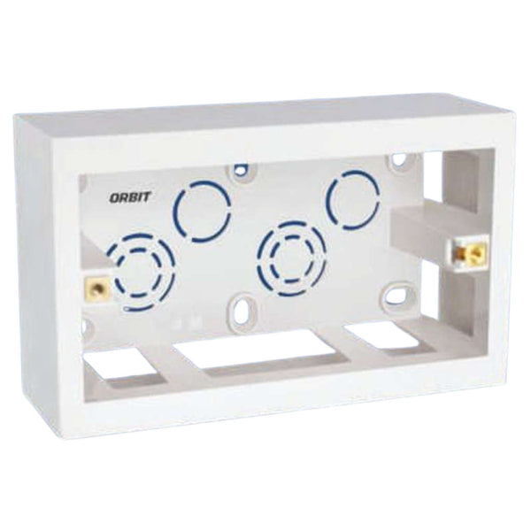 Buy Orbit Express Modular Series Surface Box 4 Module White 1574 Online ...