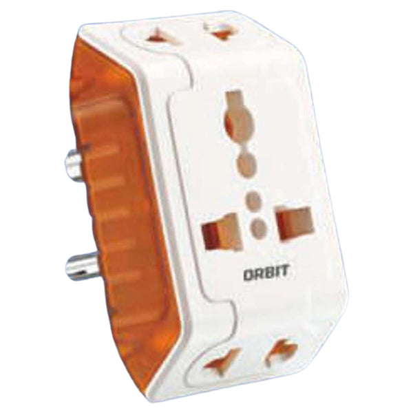 Buy Orbit X1 Series 3 Pin Universal Travel Multi Plug Adaptor 1270 ...