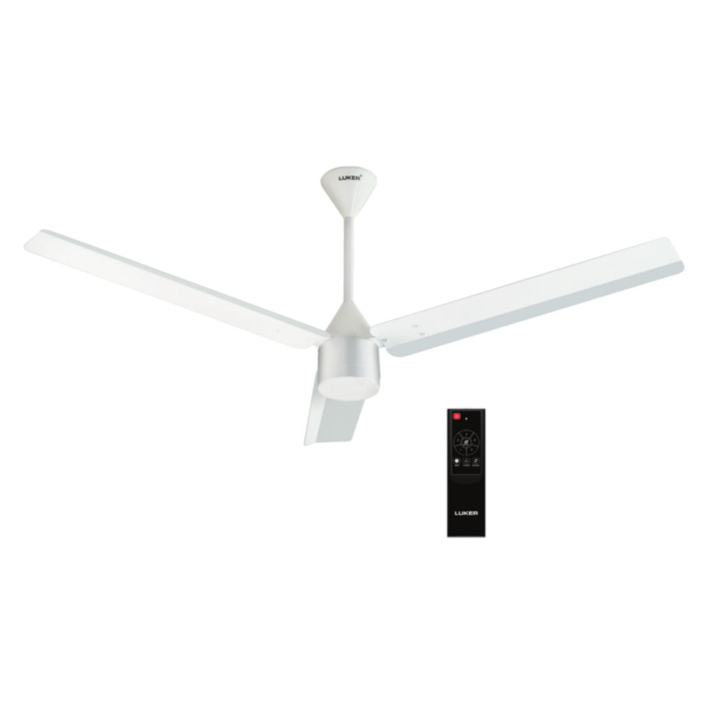 Buy Luker Size Zero Neo BLDC Ceiling Fan With Remote 1200 mm White ...
