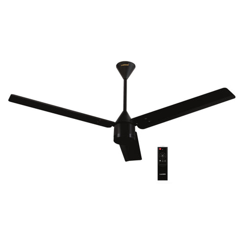 Buy Luker Size Zero Neo BLDC Ceiling Fan With Remote 1200 mm Black ...